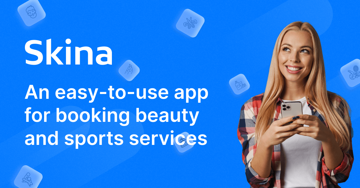 Skina | Book Salon and Sport Appointments Online